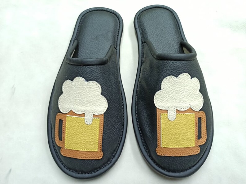 Beer mug slippers Christmas gift beer slippers Beer mug | Etsy