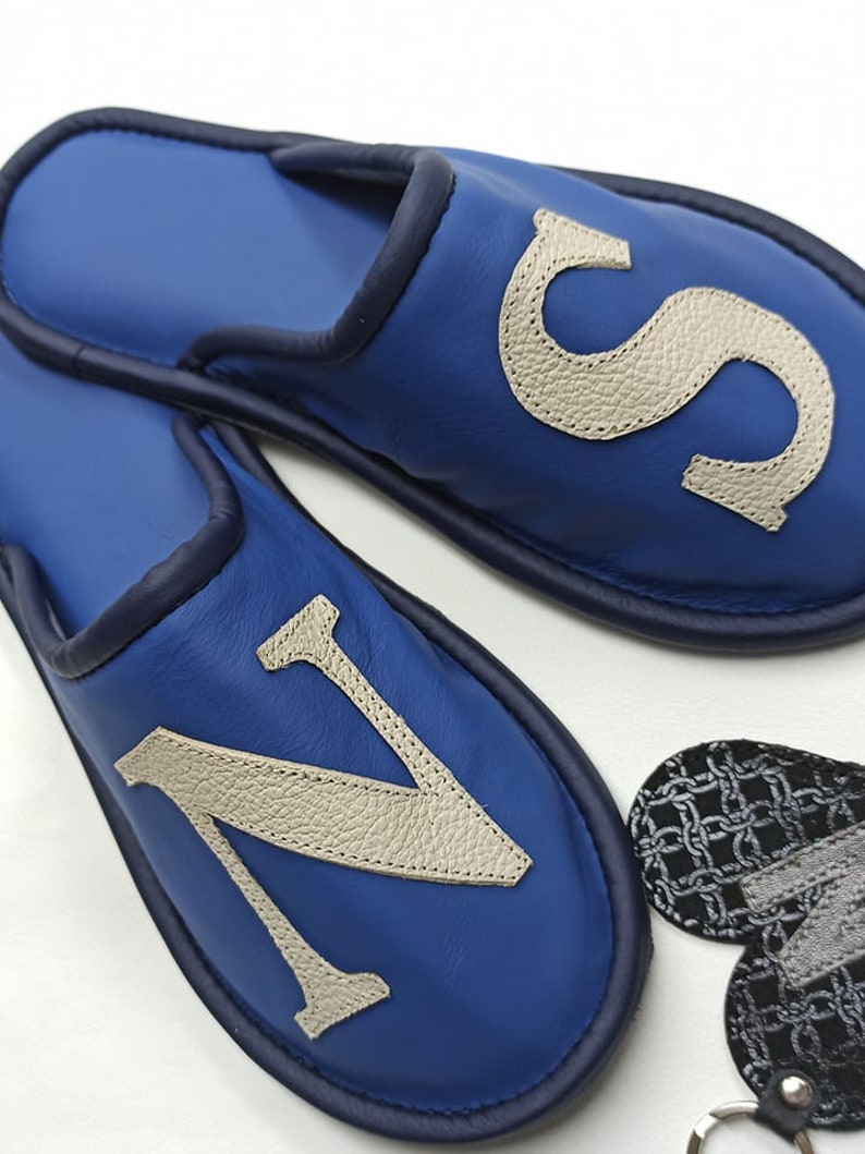 Monogrammed Slippers Personalized Slippers-unisex-large Size | Etsy
