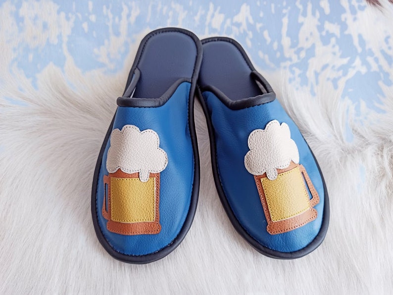Beer Mug Slippers Christmas Gift Beer Slippers Beer Mug | Etsy