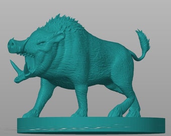 Wild Boar Figure - Etsy