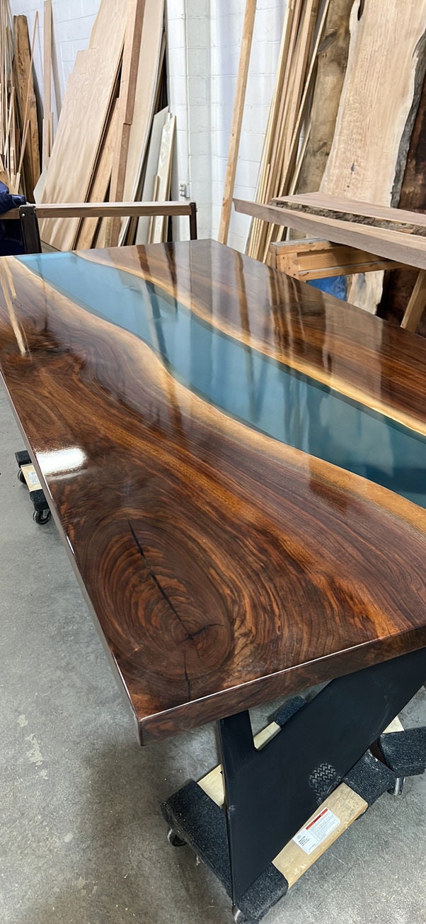 Black Walnut River Table - Etsy