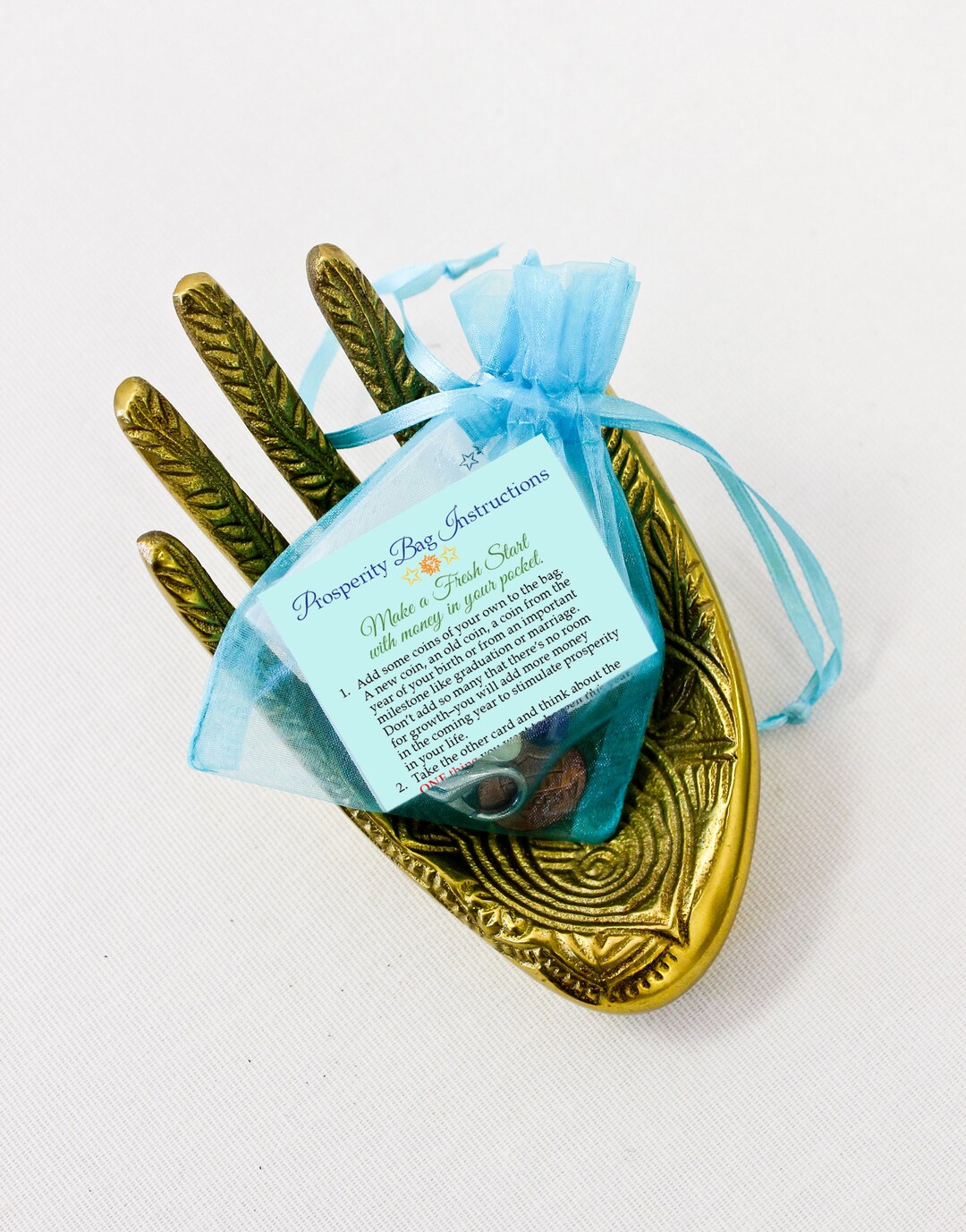 Prosperity Bag/beaded Charm-birthday Good Luck Bag/charm-good Fortune ...