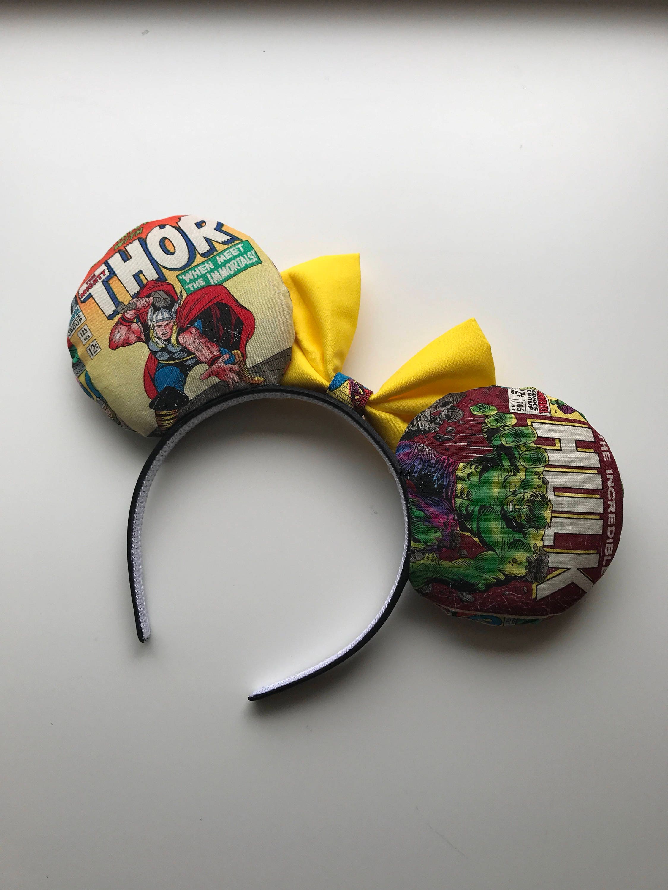 Marvel Avengers Superhero Comic Book Mickey Minnie Mouse Ears | Etsy