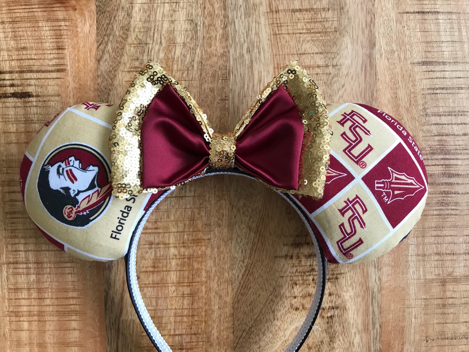 Florida State University Seminoles FSU Mickey Minnie Mouse - Etsy