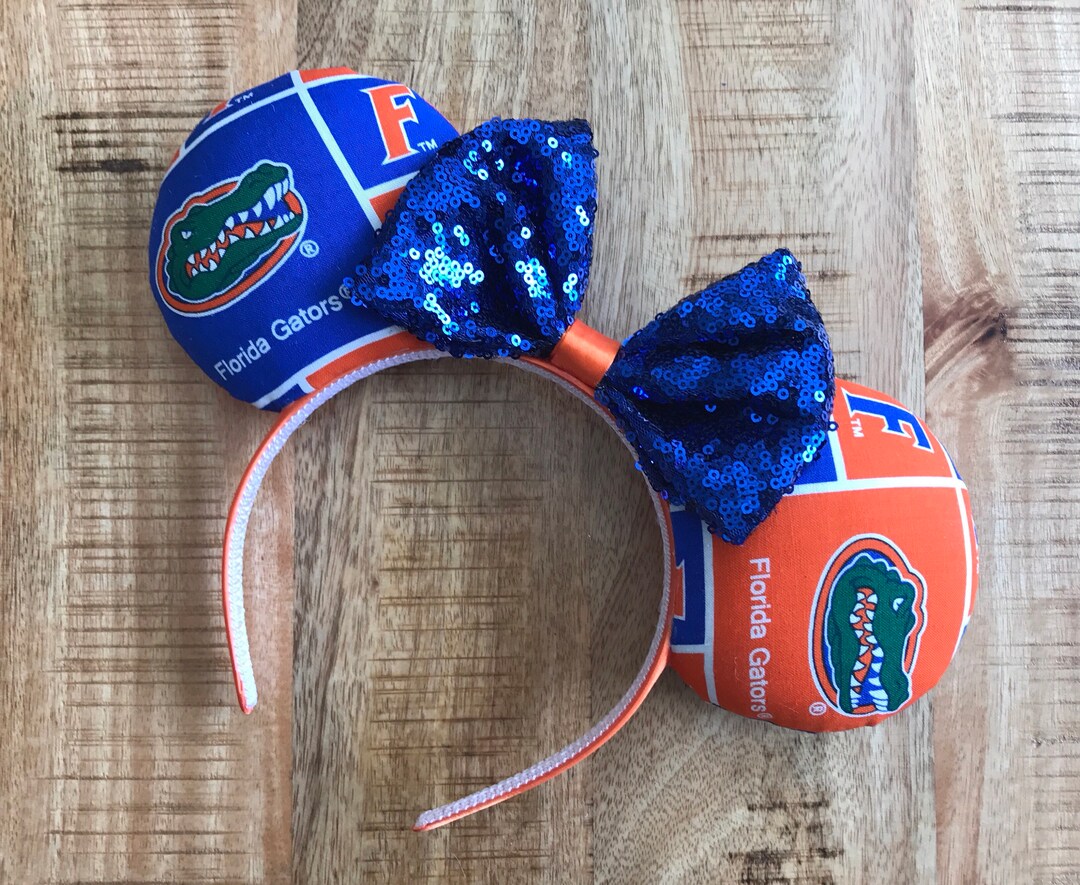 Florida Gators Mickey Minnie Mouse Ears University of Florida Go Gators ...