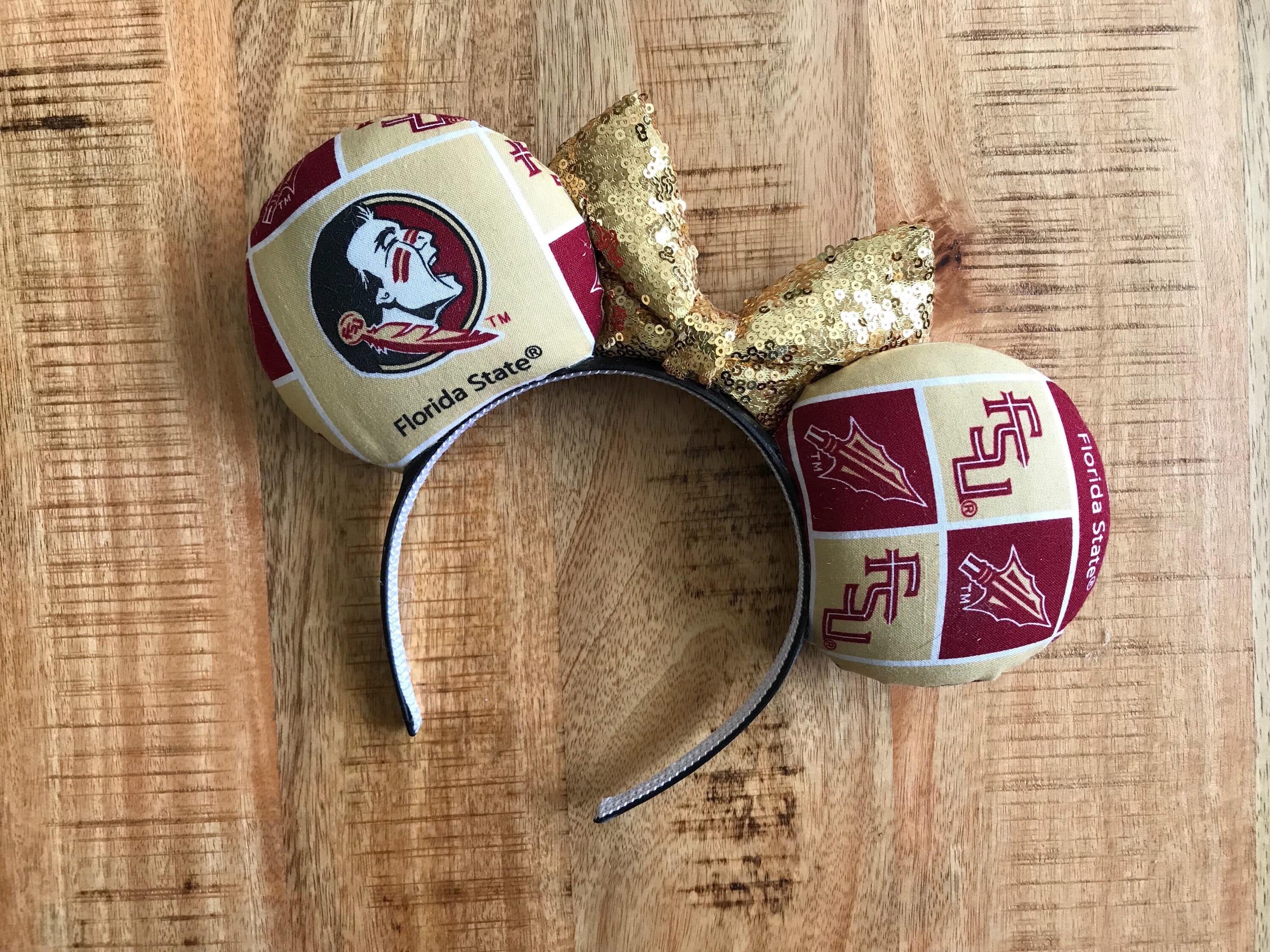 Florida State University Seminoles FSU Mickey Minnie Mouse - Etsy