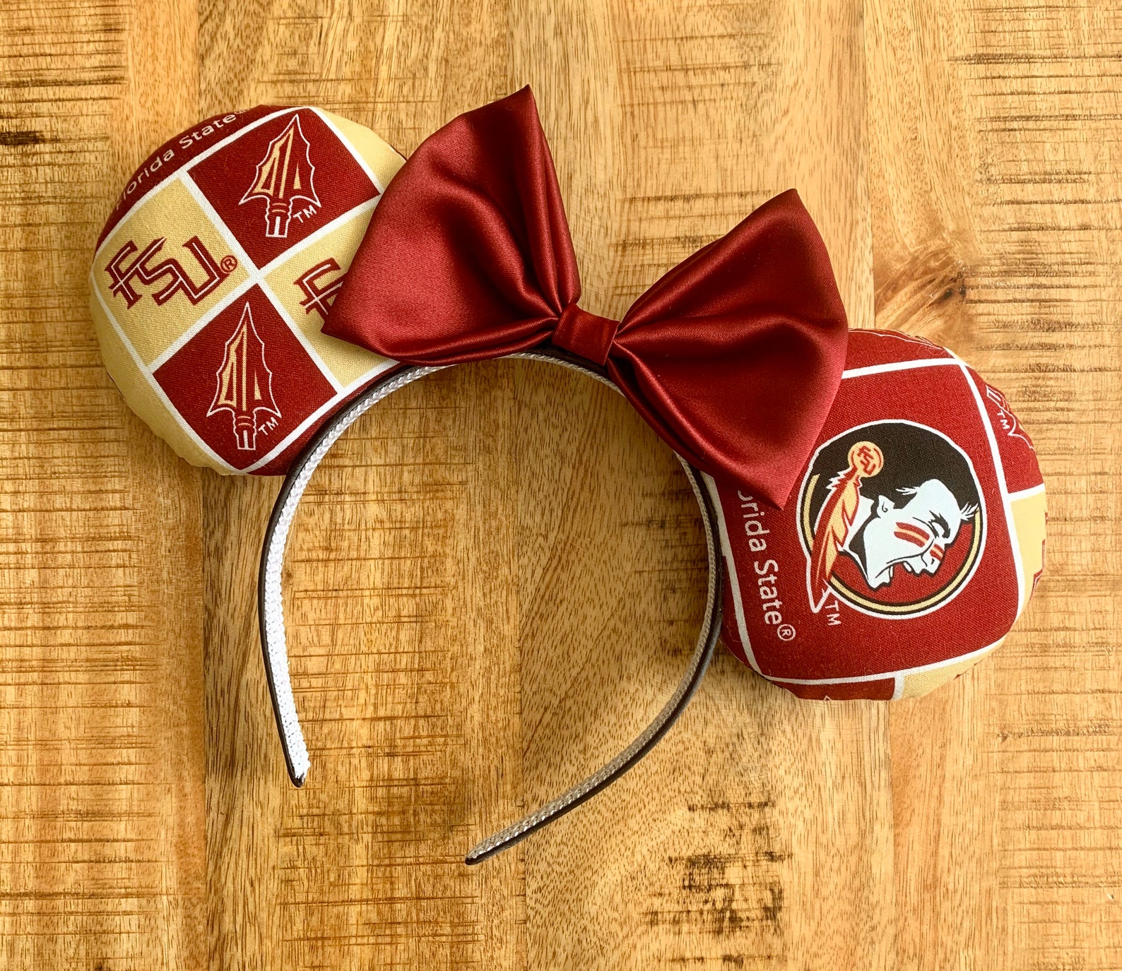 Florida State University Seminoles FSU Mickey Minnie Mouse - Etsy