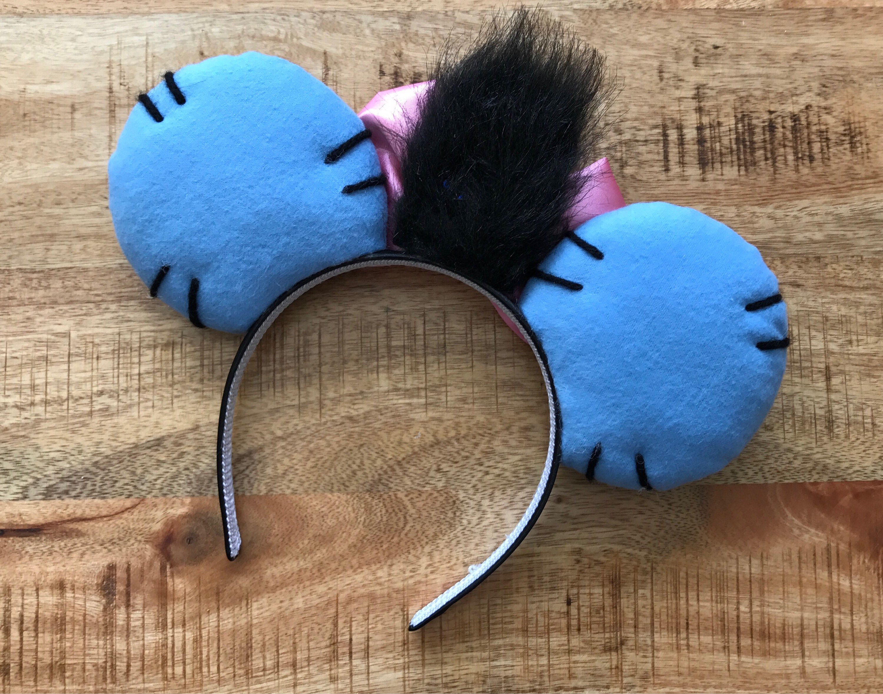 Eeyore Inspired Mickey Minnie Mouse Ears Head Band Headband - Etsy