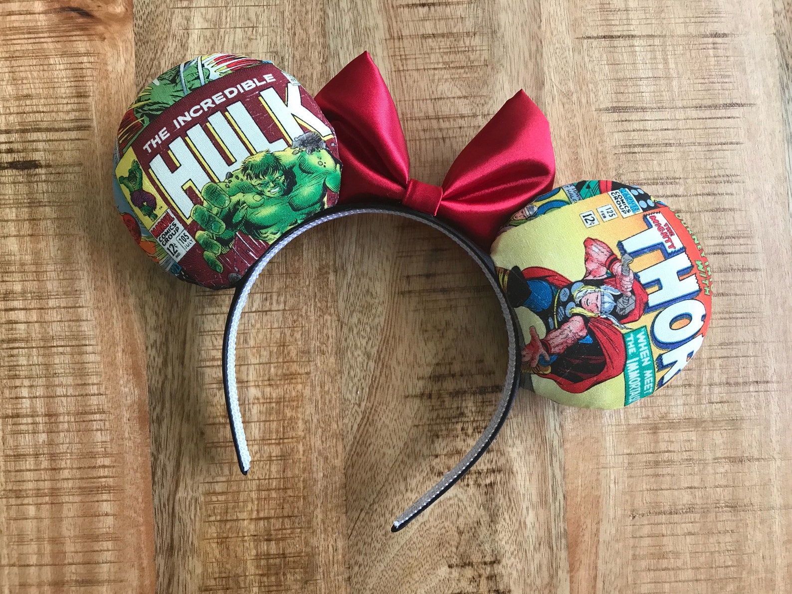 Marvel Avengers Superhero Comic Book Mickey Minnie Mouse Ears | Etsy
