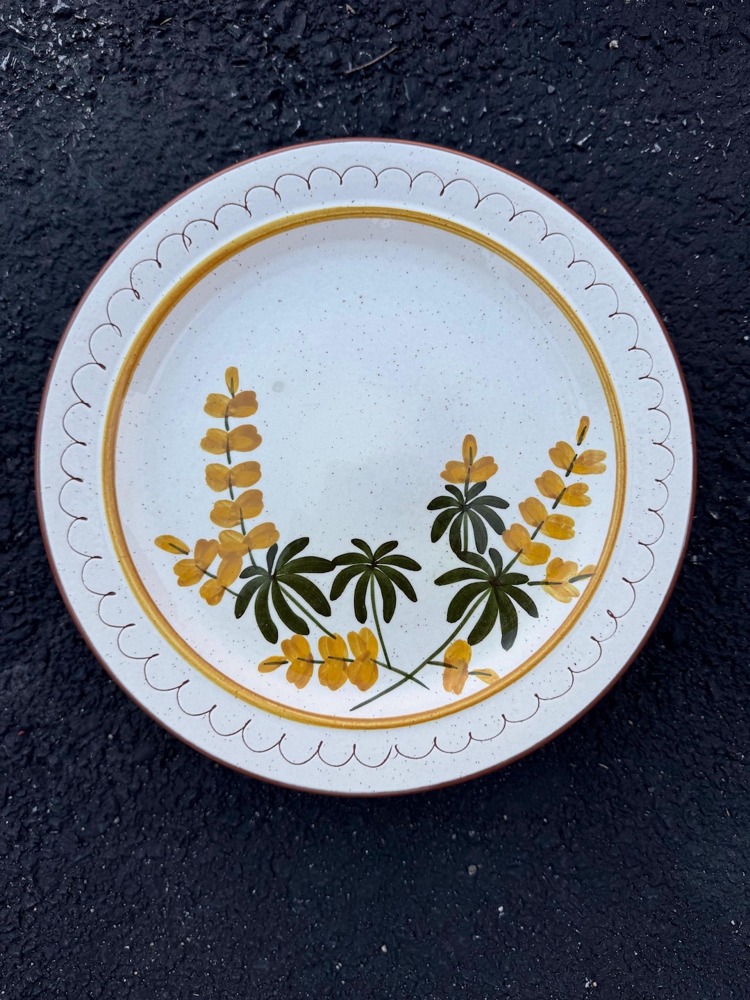 Vintage Stangl Pottery Dinner Plate: Golden Blossom Floral Design - Etsy