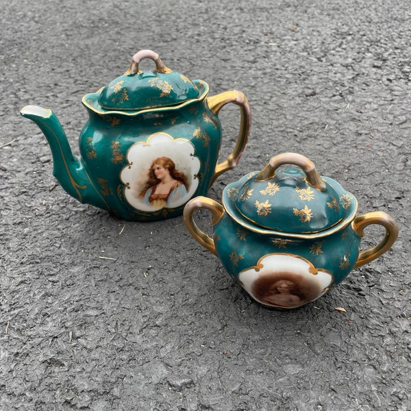 Antique Victoria Austria Porcelain - Etsy