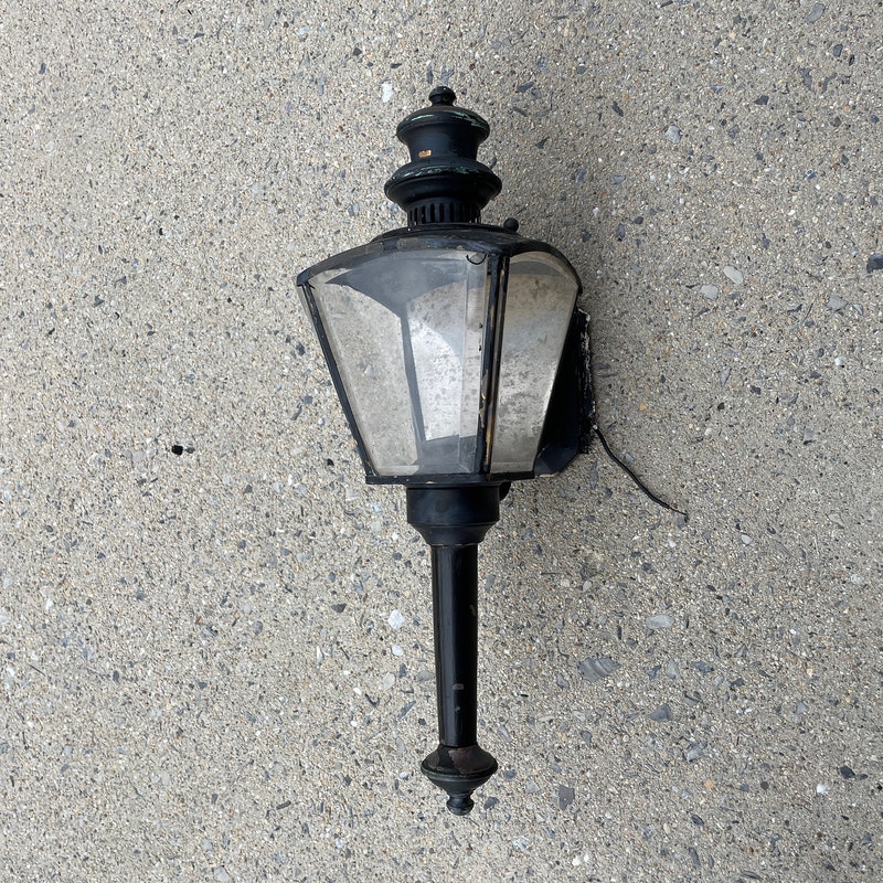 Antique Porch Light - Etsy