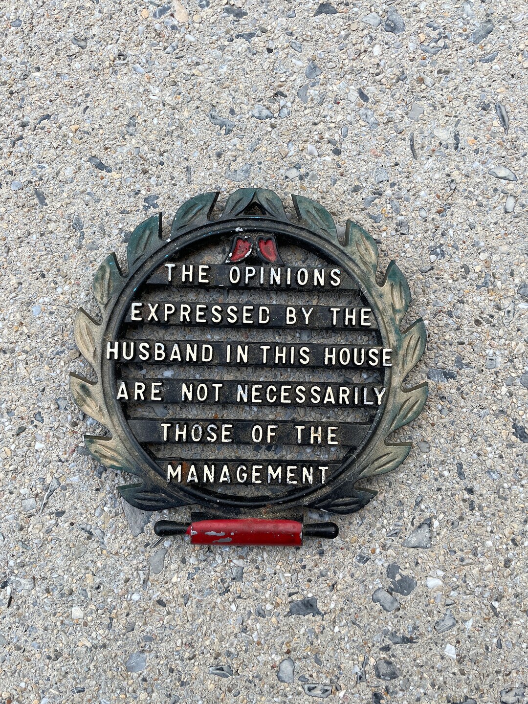 Cast Iron Trivet, Whitty Quote, Metal Work, Kitchen Design With ...