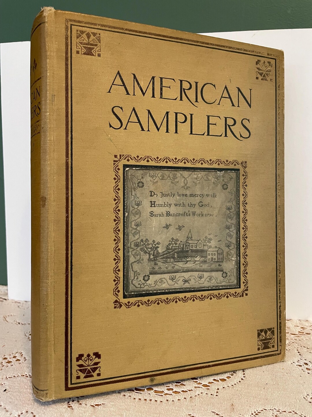 American Samplers Rare, Vintage Book ~ Thick, Amazing Book With ...