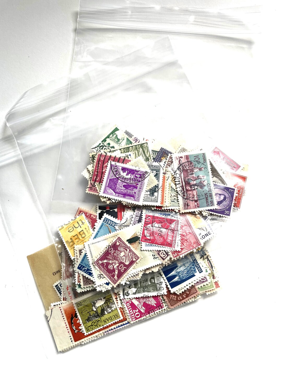 Vintage Postage Stamp Packets Crafts Collage Projects Paper Supply - Etsy