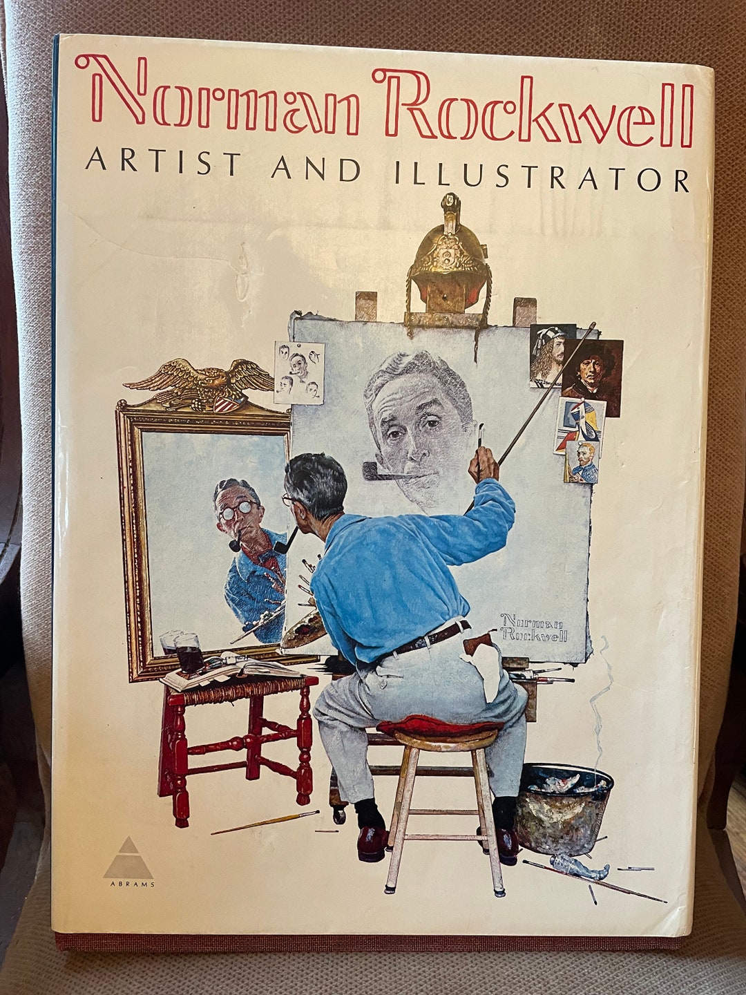 Large Norman Rockwell Coffee Table Book With Dust Cover and Rich ...