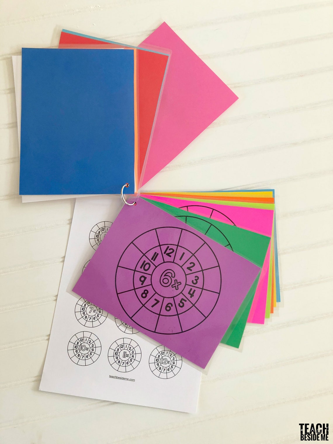 Multiplication Wheels - Etsy