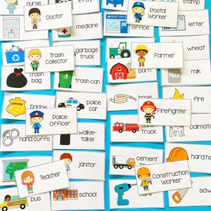 Community Helpers Printables for Reading and Writing - Etsy