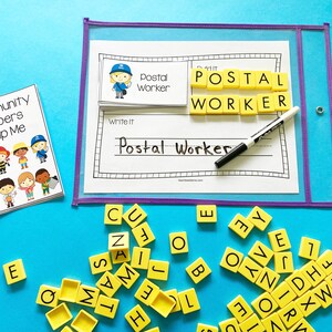 Community Helpers Printables for Reading and Writing - Etsy