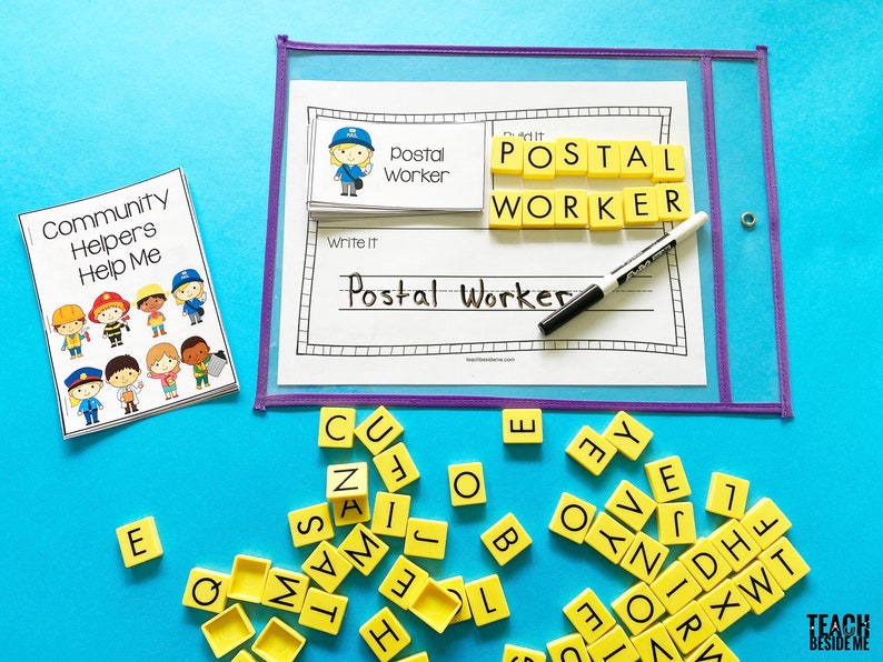 Community Helpers Printables for Reading and Writing - Etsy