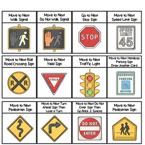 Safe Drive Survival- Road Safety Game for Kids - Etsy Canada