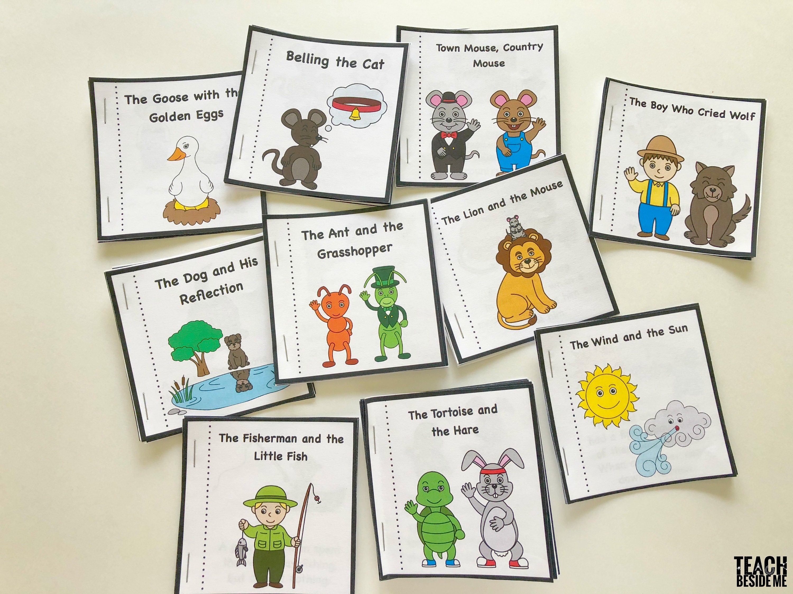 Aesop's Fables Mini Books - Etsy