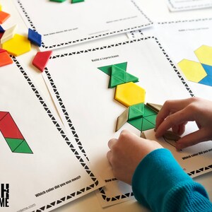 St. Patrick's Day Pattern Block Mats - Etsy