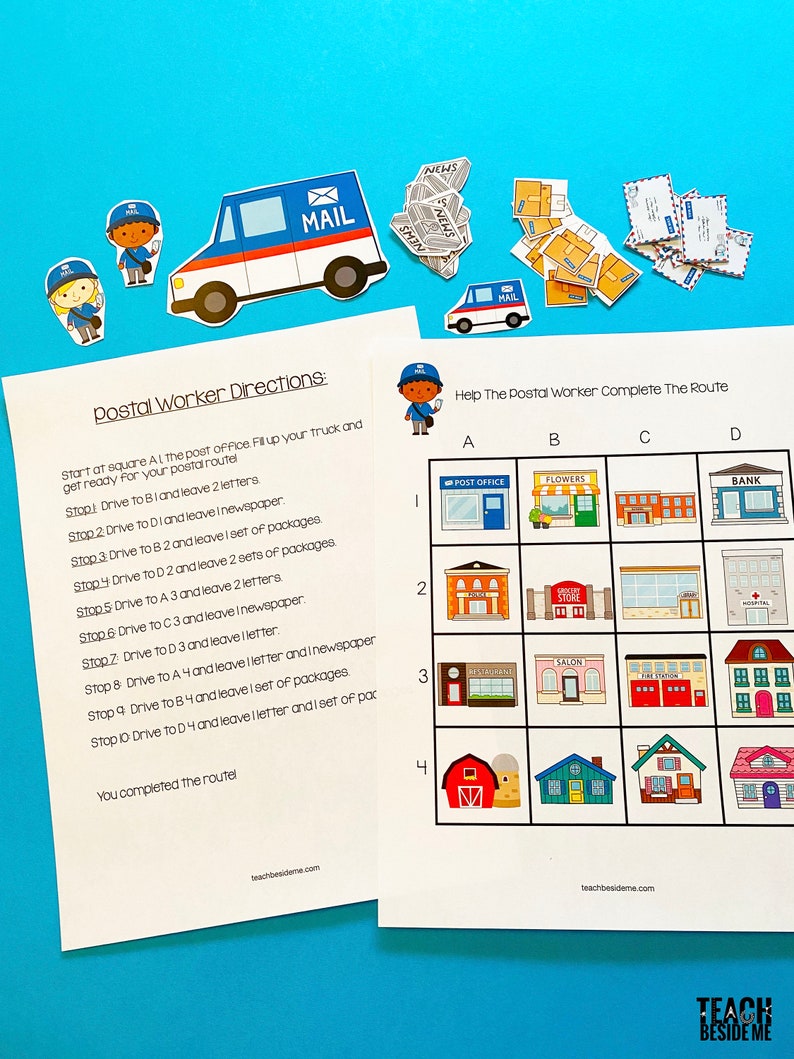 Post Office Activities - Etsy