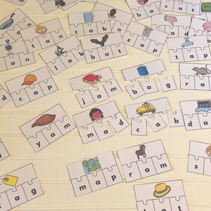 Short A CVC Words - Etsy