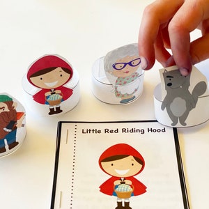 Mini Fairy Tale Books & Story Telling Play Sets - Etsy Canada