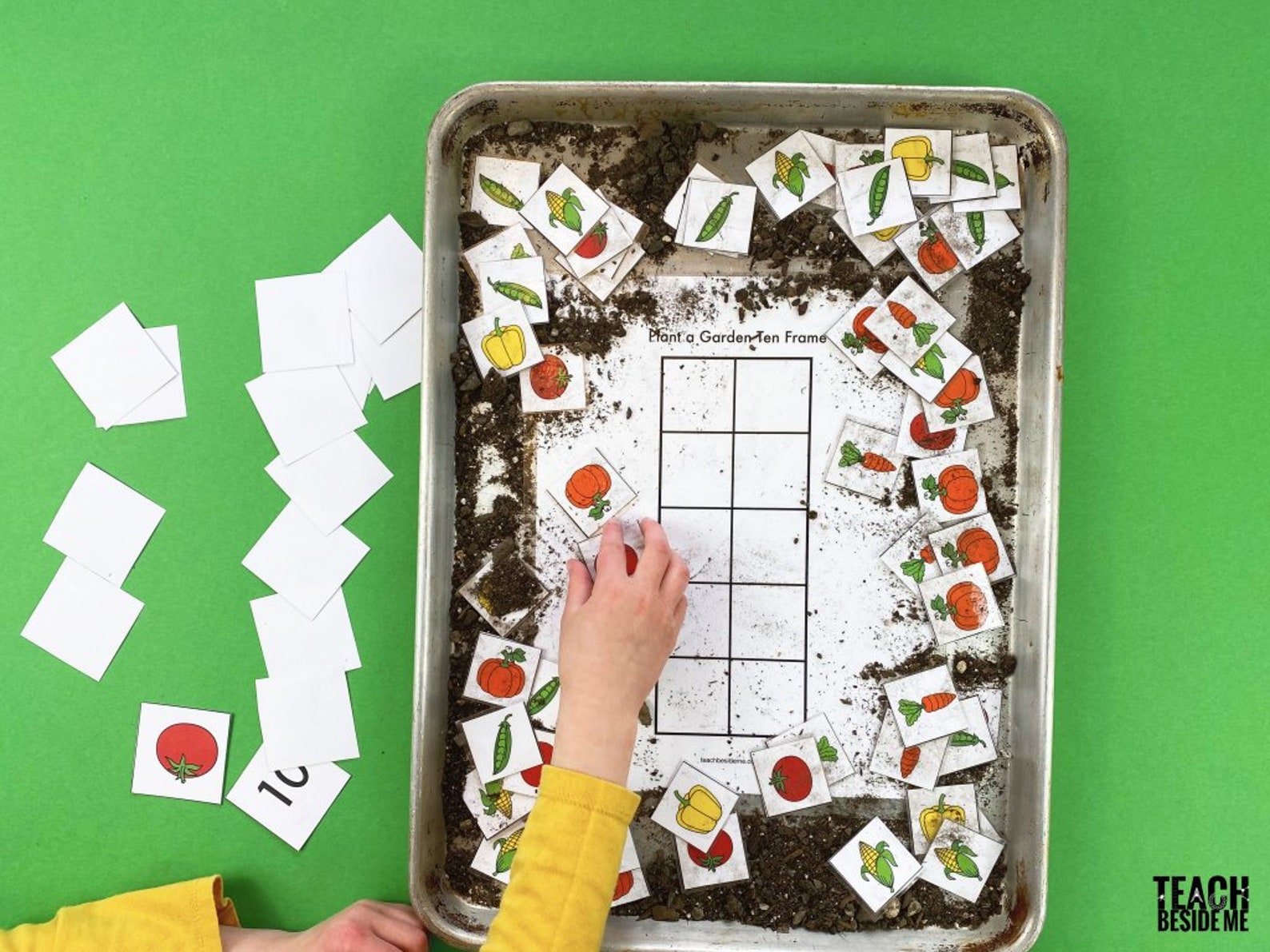 Garden Ten Frame Math - Etsy