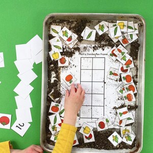 Garden Ten Frame Math - Etsy