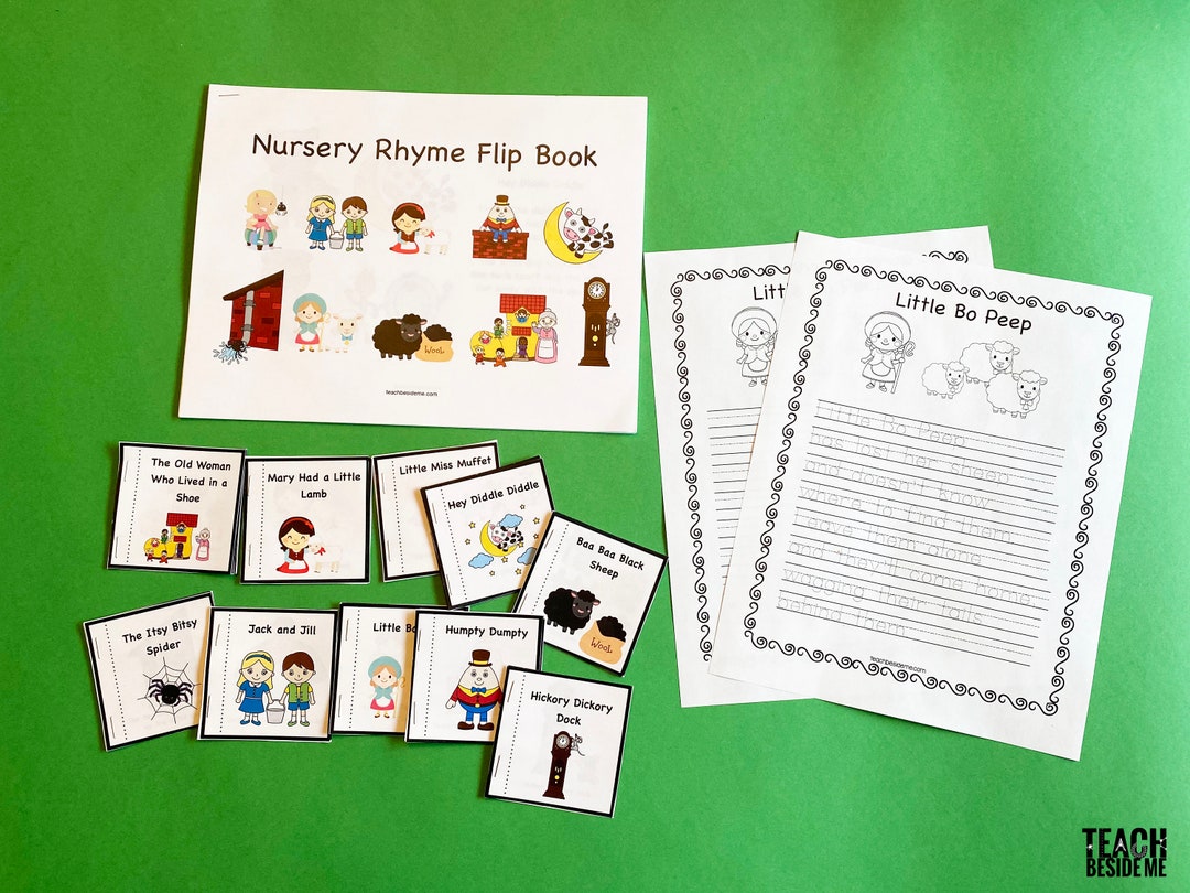 Nursery Rhyme Learning Bundle - Etsy