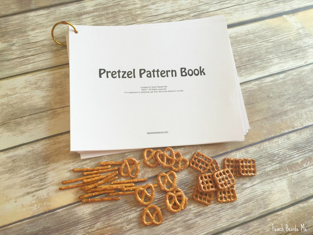 Pretzel Pattern Cards - Etsy