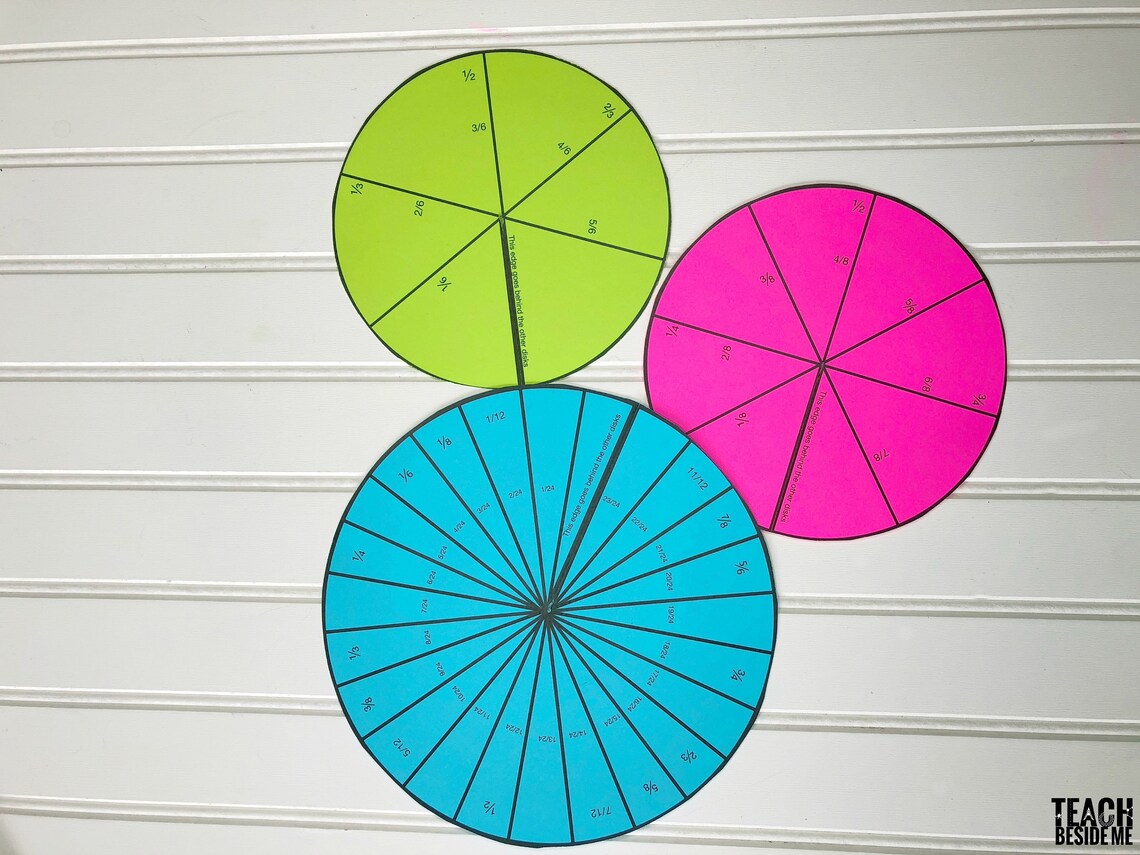 Fraction Addition Dial - Etsy