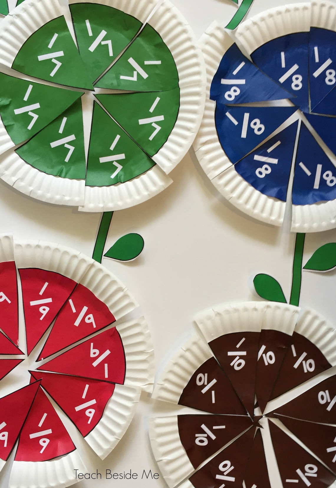 Fraction Flowers - Etsy