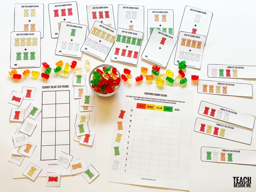 Gummy Bear Math - Etsy