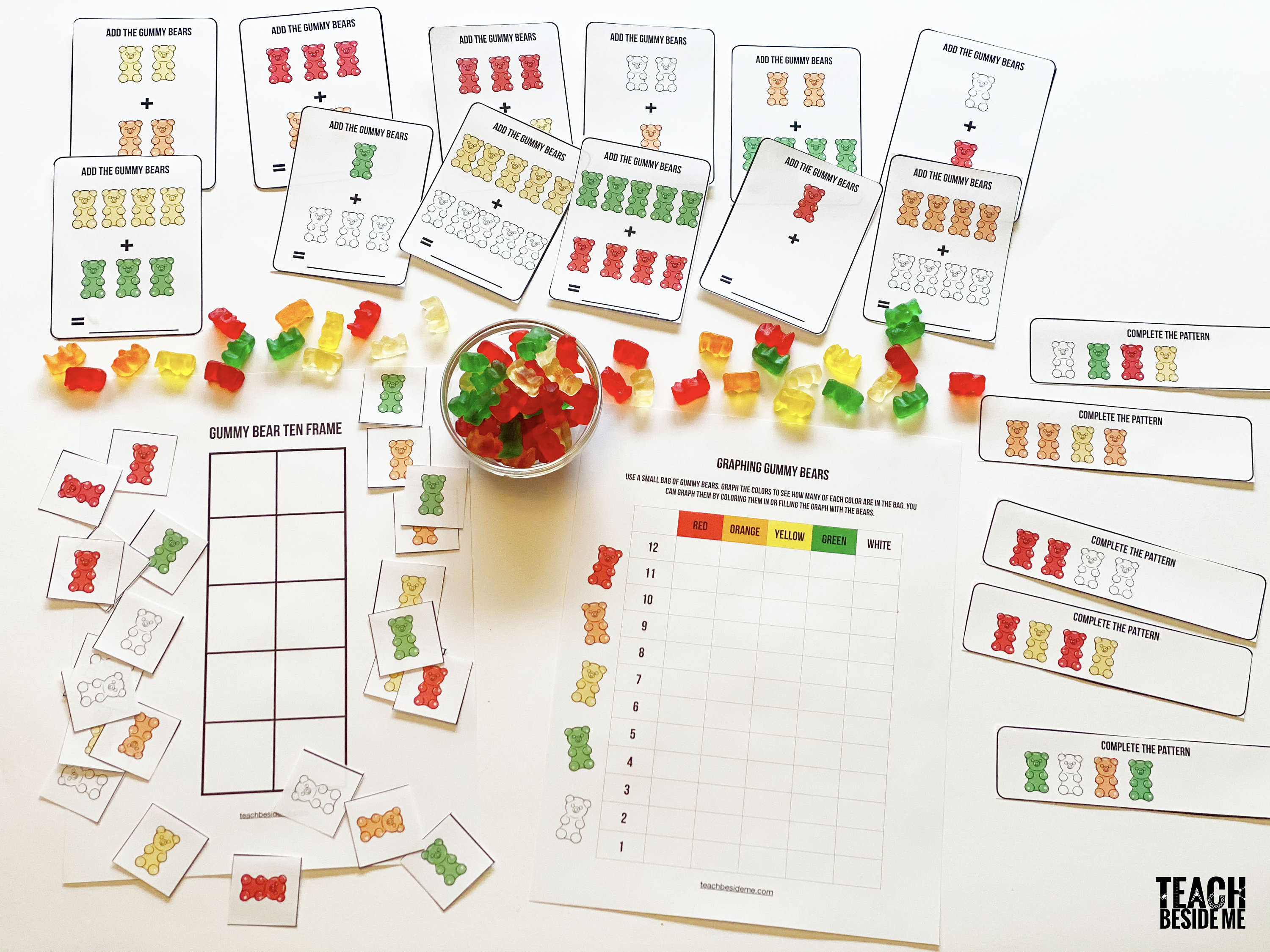 Gummy Bear Math - Etsy