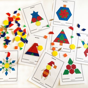 Christmas Pattern Block Mats - Etsy