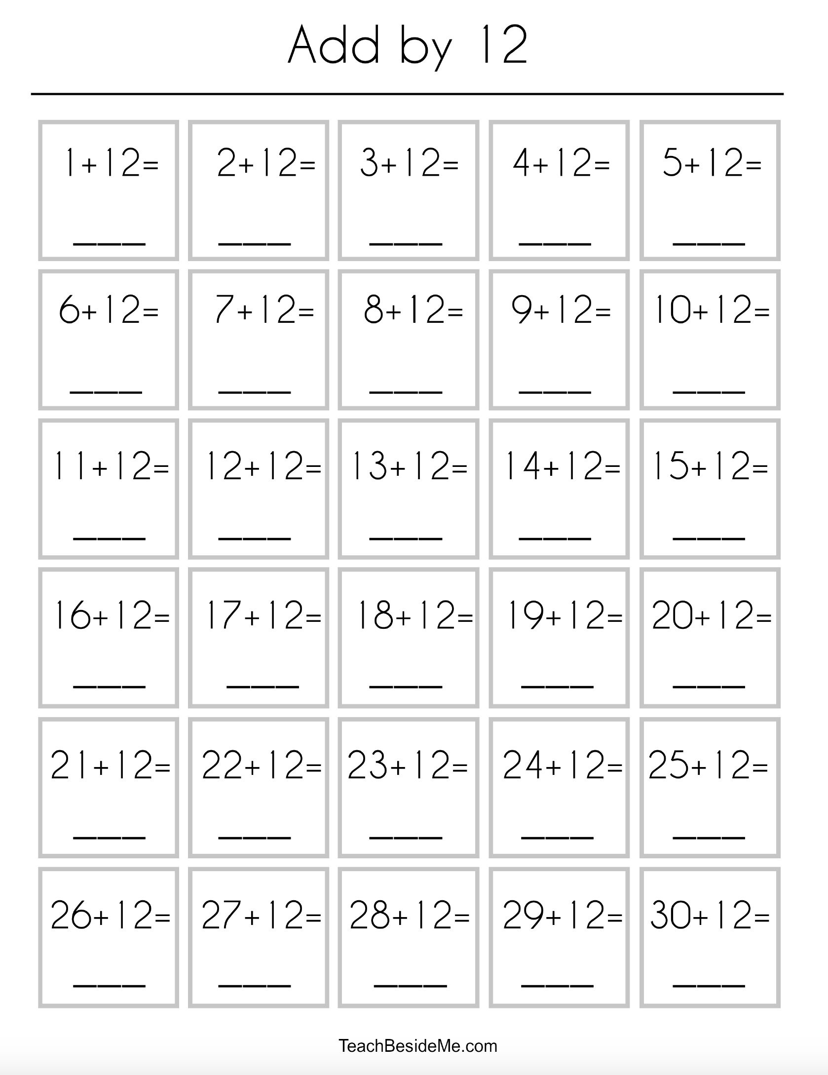 Addition Practice Worksheets - Etsy