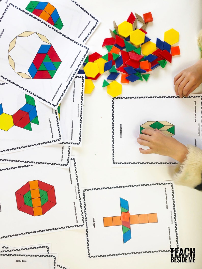 Easter Pattern Block Mats - Etsy