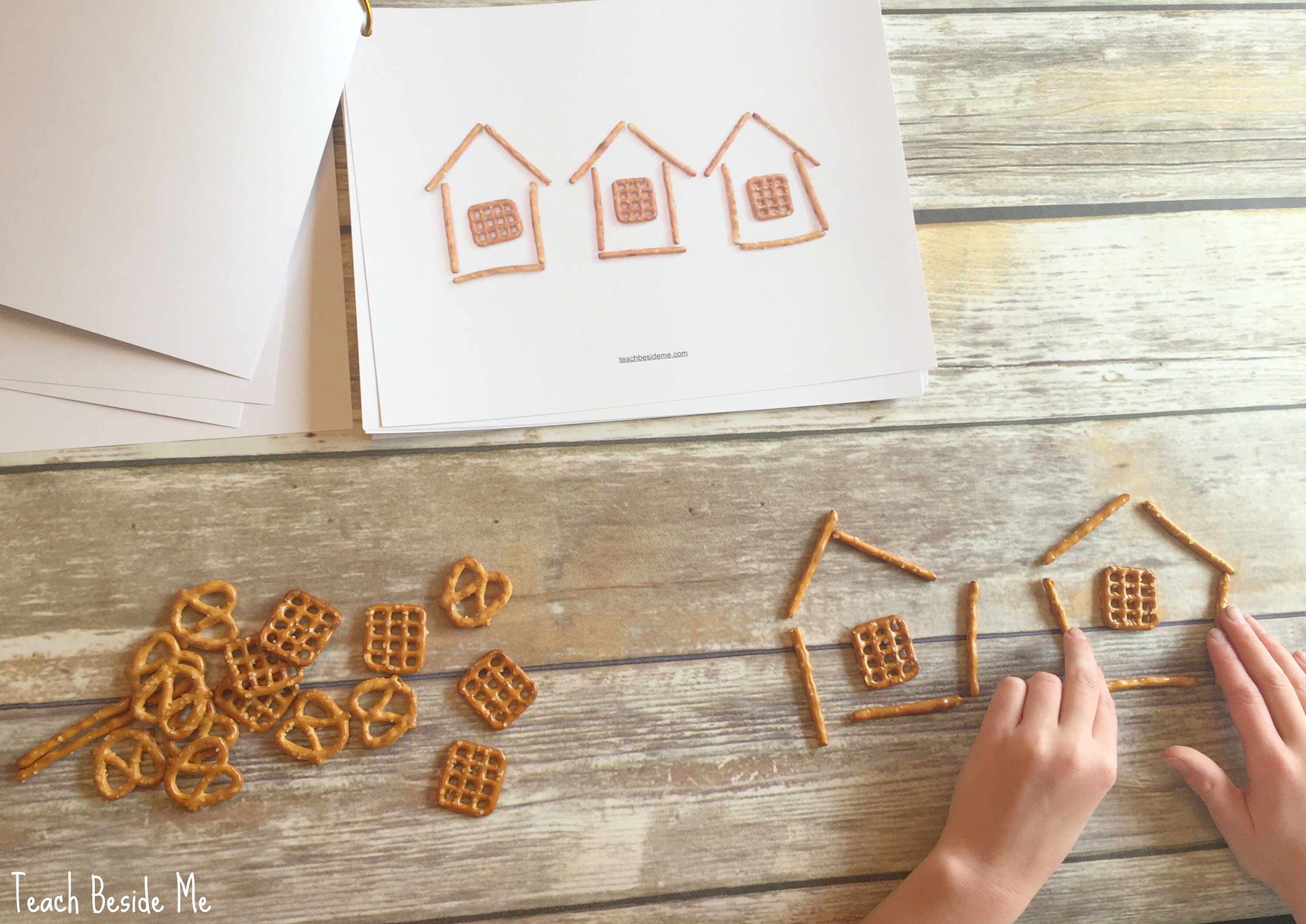 Pretzel Pattern Cards - Etsy