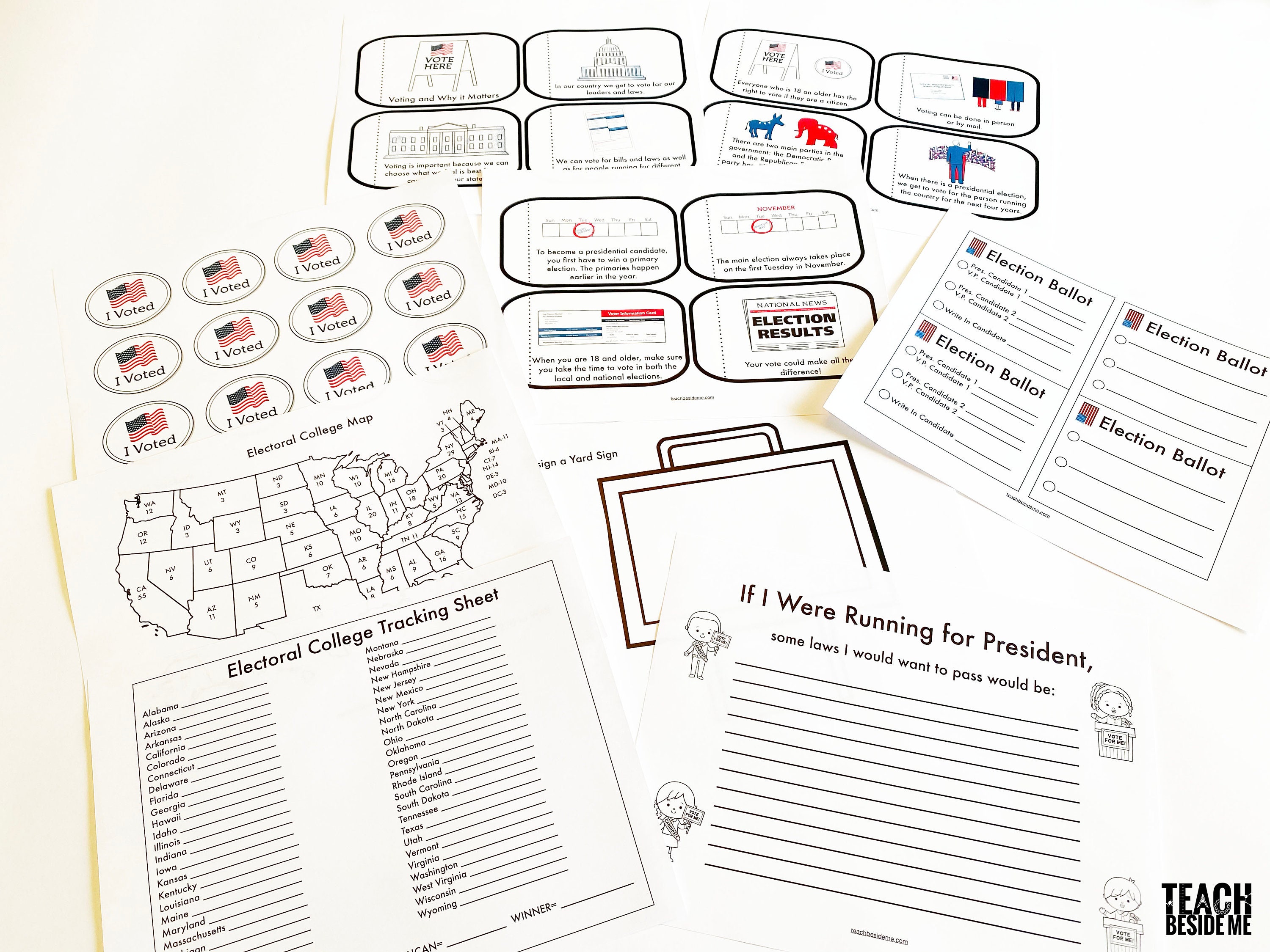 Presidential Election Voting Lesson for Kids - Etsy