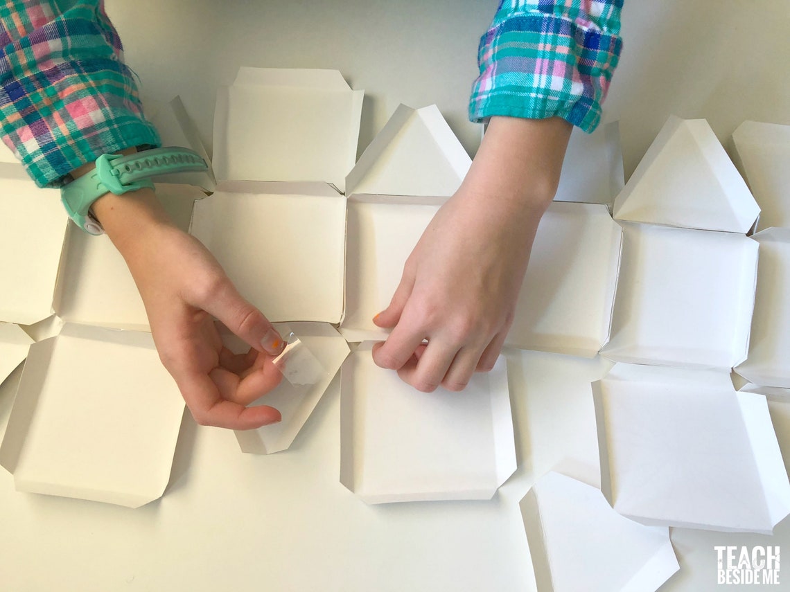 3D Shape Template- Rhombicuboctahedron - Etsy