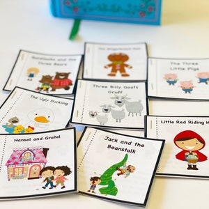 Mini Fairy Tale Books & Story Telling Play Sets - Etsy Canada