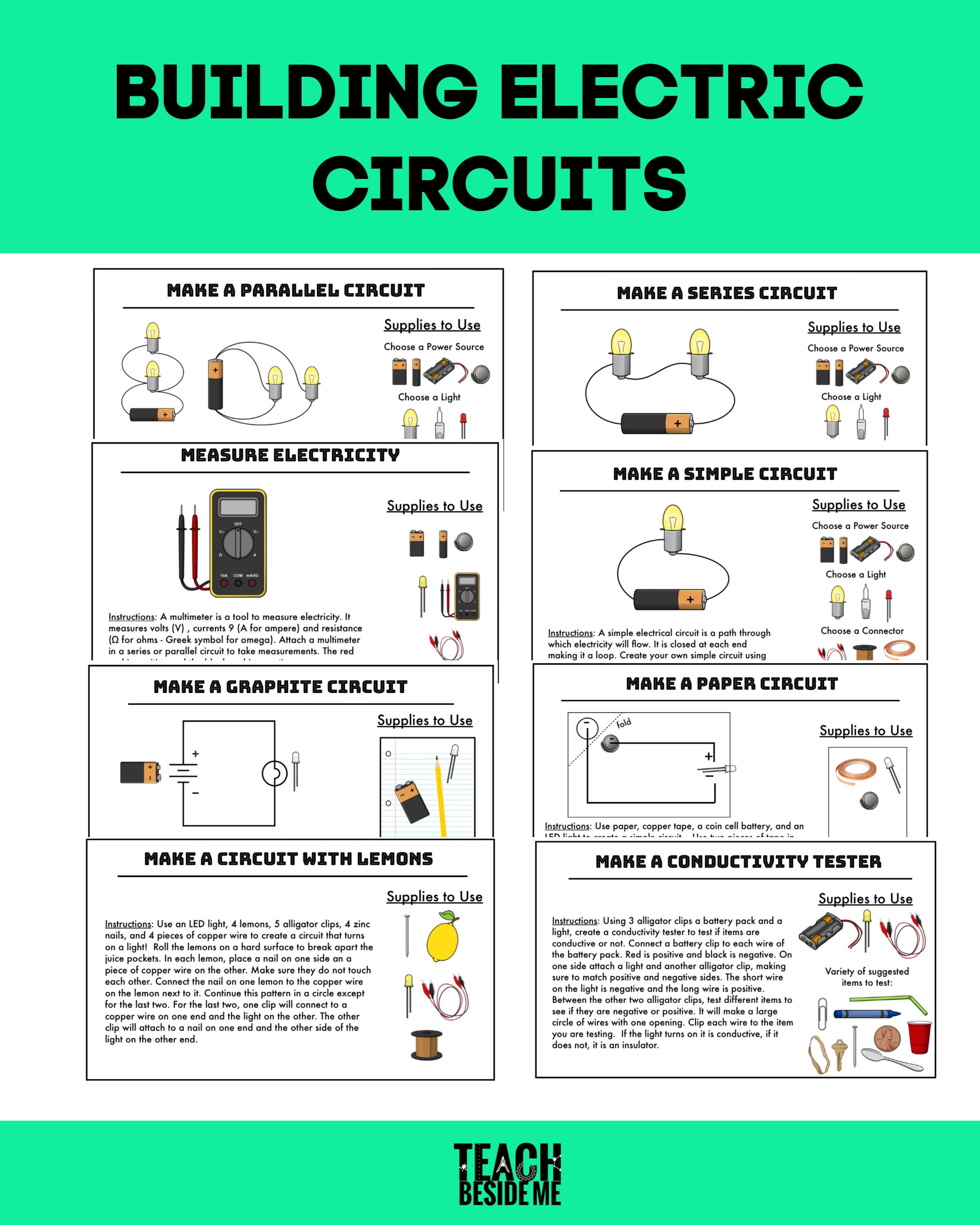 Simple Circuits For Kids Worksheets