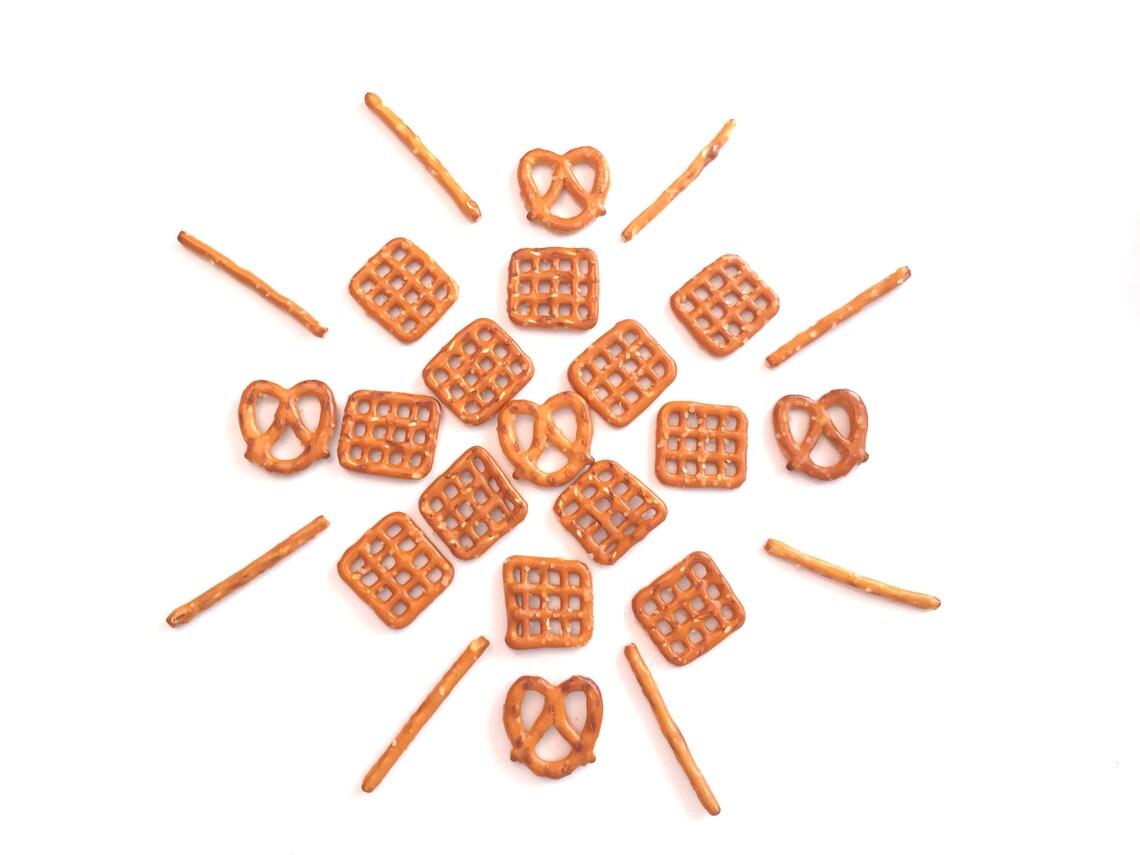 Pretzel Pattern Cards - Etsy
