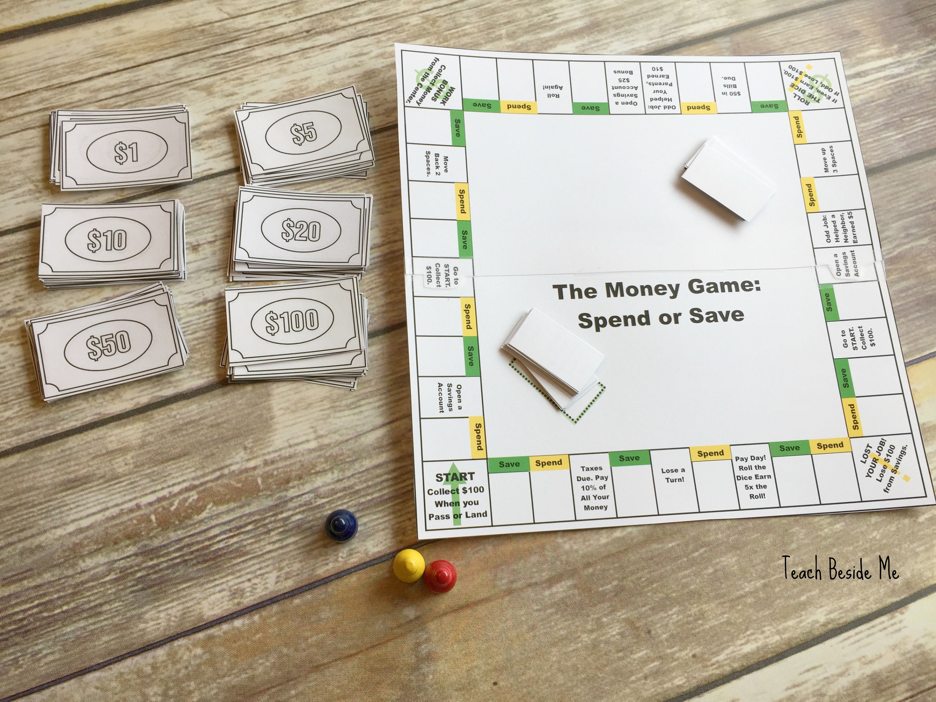 The Money Game - Etsy