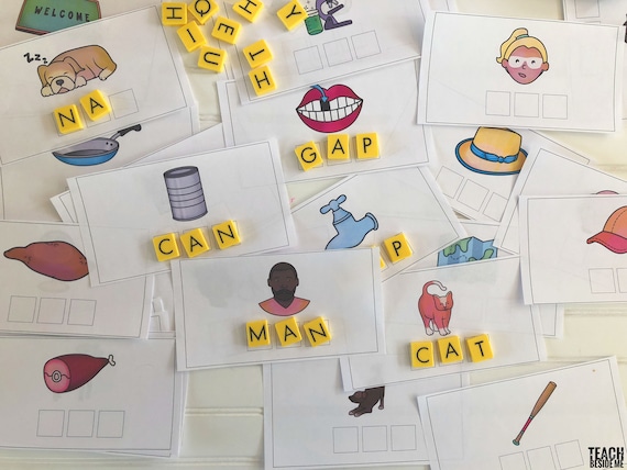 Short A CVC Words | Etsy