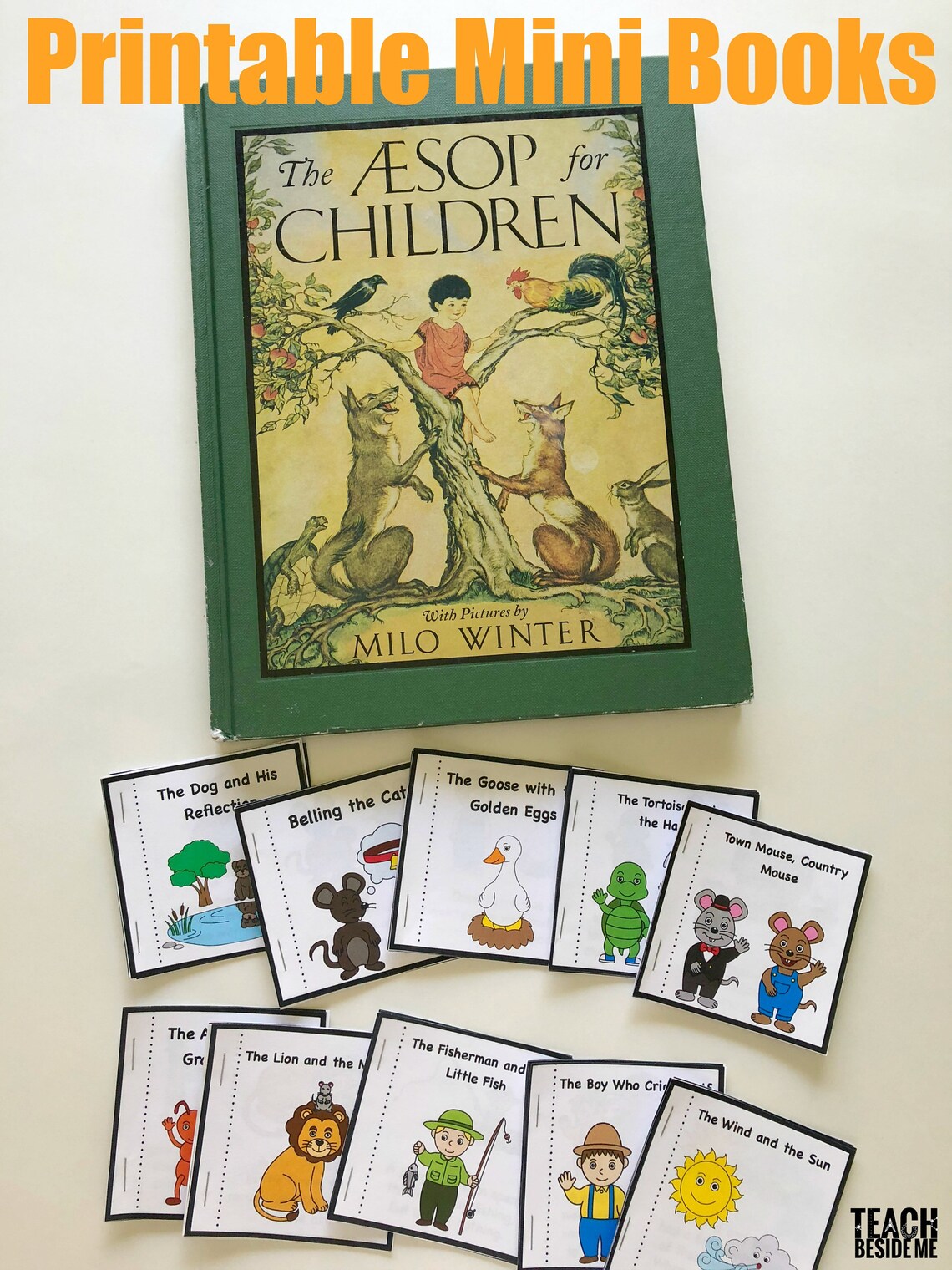 Aesop's Fables Mini Books | Etsy